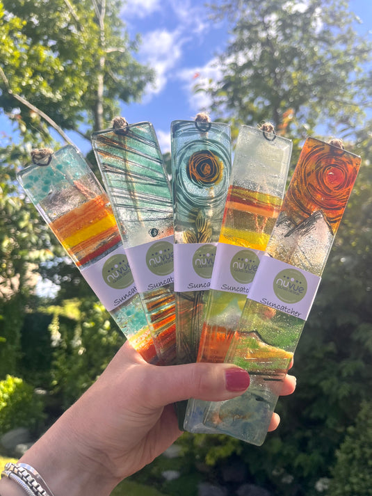 Nuvue glass design creates handmade fused glass and stained art – Nuvue ...